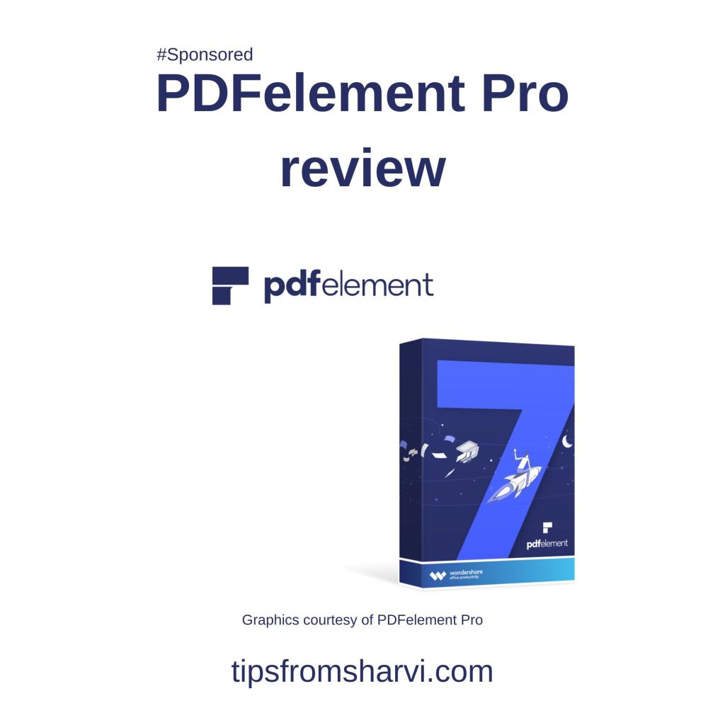PDFelement Pro review – Tips from Sharvi
